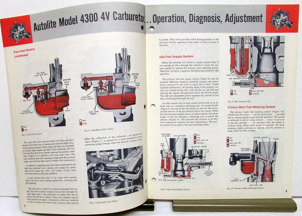 1967 January Ford Shop Tips Vol 5 No 5 Features New Autolite Model 4300 ...