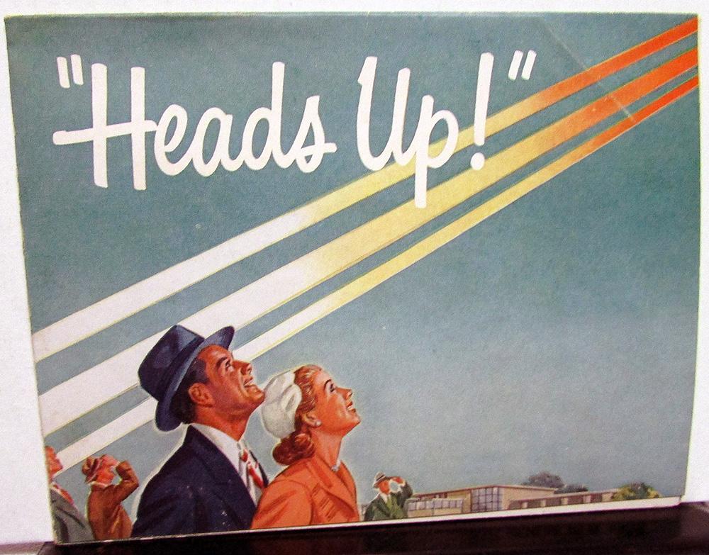 1953 Oldsmobile Dealer Sales Pop-Up Brochure Mailer Rocket Millers Olds ...