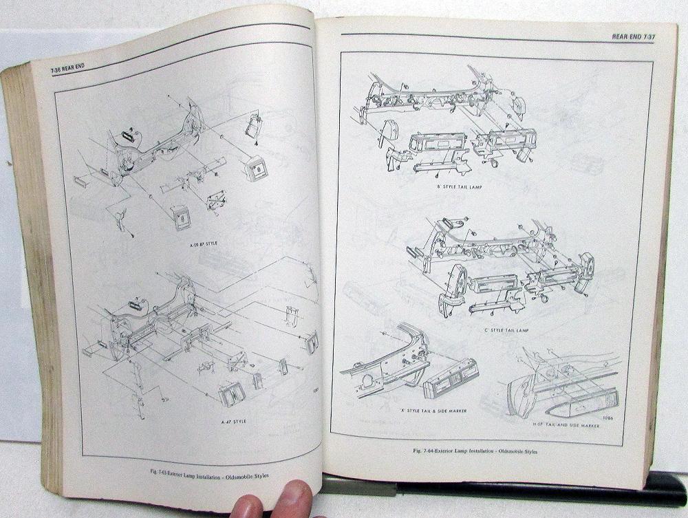 1979 Chevrolet Camaro Pontiac Firebird Trans Am Fisher Body Service ...