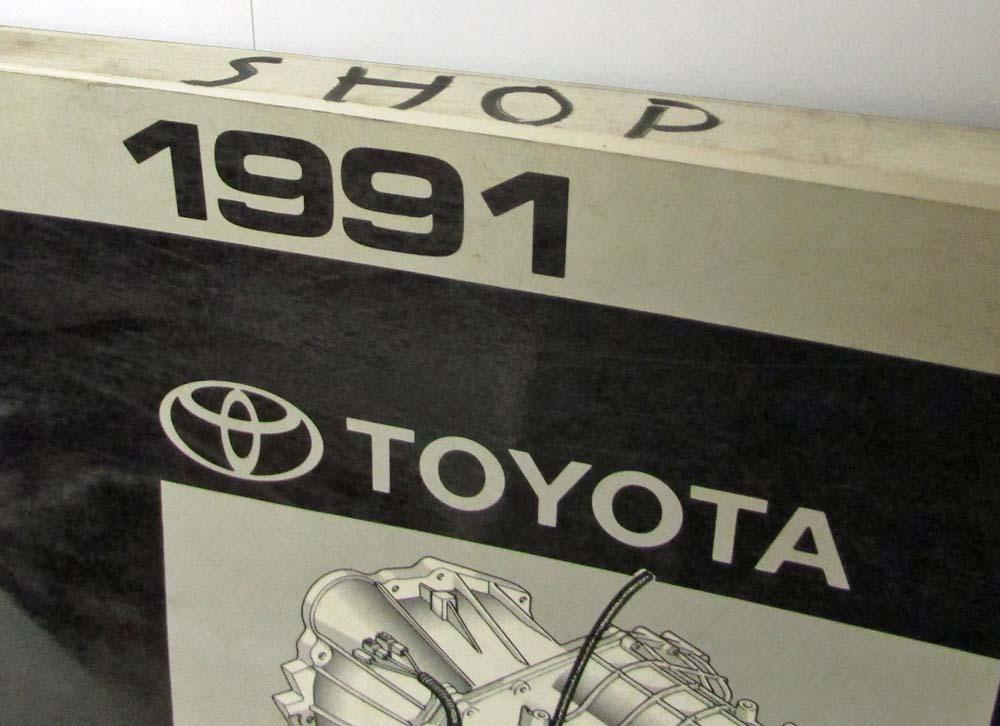 1991 Toyota Automatic Transmission Service Repair Manual A43D A44D ...