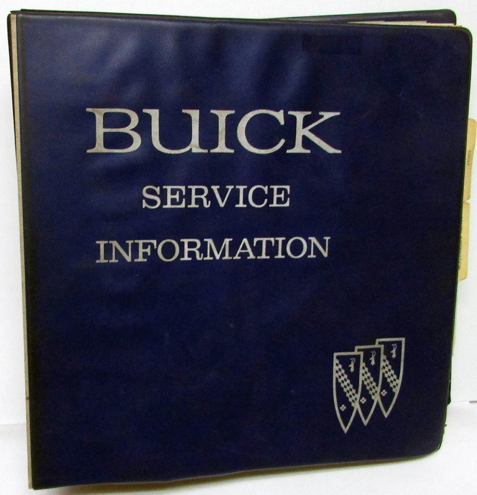 1968 Buick Dealer Technical Service Bulletins Gran Sport GS Riviera Skylark