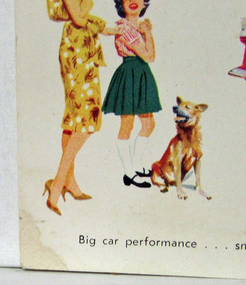 1959-1962 Austin Lancer Series II Postcard Mailer Invitation to Test Drive