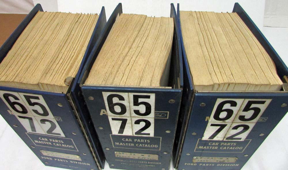 1965 1966 1967 1968 1969 1970 1971 1972 Ford Car Master Parts Catalog 3 ...