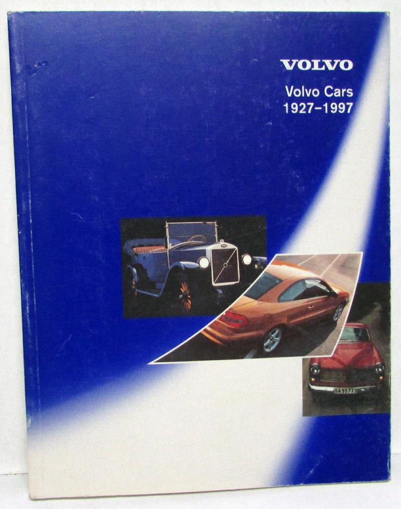 Volvo Cars 1927-1997 Historical Booklet Dealer Sales Brochure Models ...