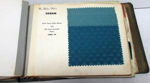1955 Chrysler New Yorker Deluxe Color Options Dealer Album Paint ...