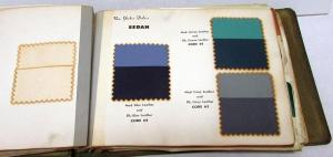 1955 Chrysler New Yorker Deluxe Color Options Dealer Album Paint ...