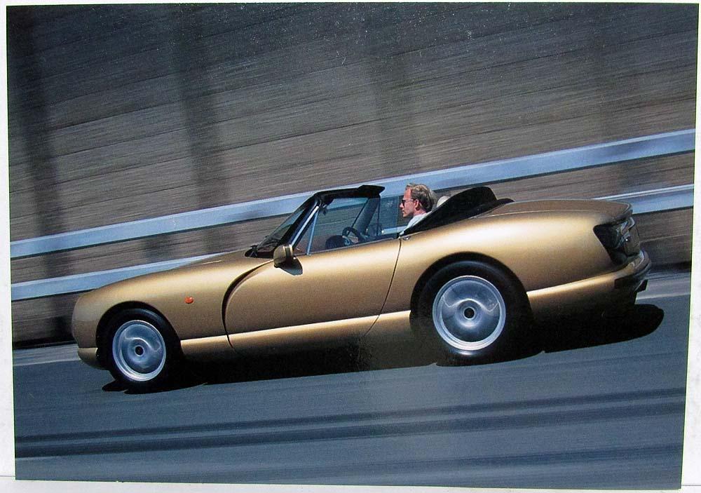 1996 TVR Postcard Sized Spec Cards & Prices - Chimaera Griffith Cerbera ...
