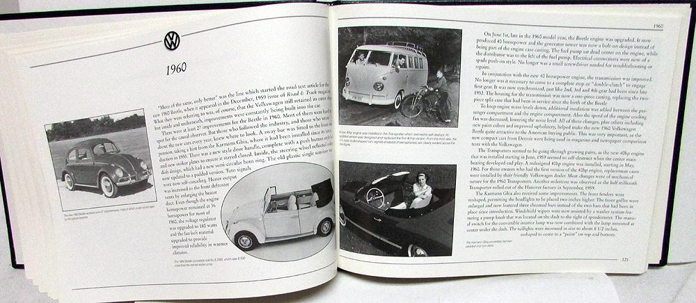 1937-1990's Volkswagen Then Now & Forever Historical Hardback Book VW ...