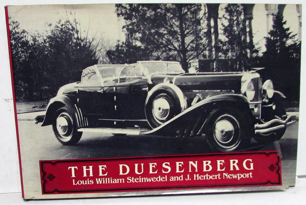 The Duesenberg Revised & Enlarged Edition Hardback Historical Book 1970 ...