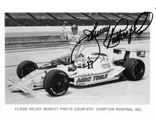 1988 Johnny Rutherford with Mac Tools Lola Buick Indy 500 Race Car 0002