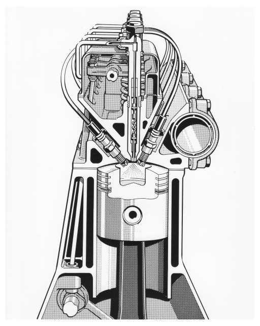 1981 Ford PROCO Engine Press Photo and Release 0088
