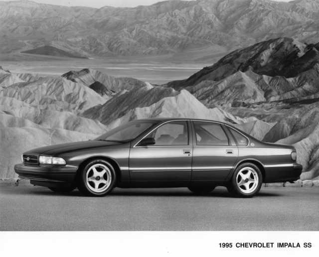 1995 Chevrolet Impala SS Press Photo 0103