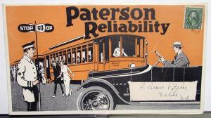 1916 Paterson Model 6-42 Dealer Brochure Mailer Ultimate Six Features ...
