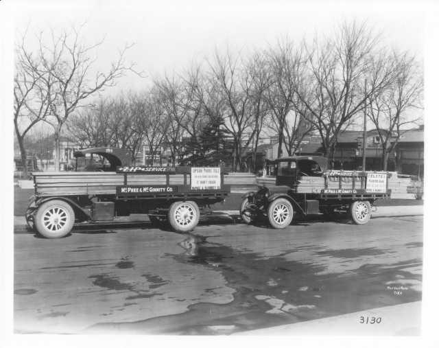 1920s Era GMC Truck Factory Press Photo 0147 - Zip Service McPhee ...