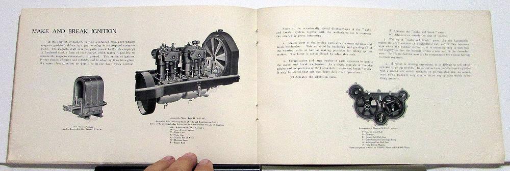 1905 Locomobile Gasolene Touring Cars Type D E F H Prestige Sales ...