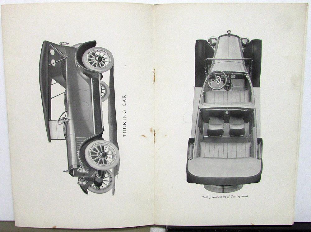 1919 King Eight Automobile Dealer Sales Brochure Features ...