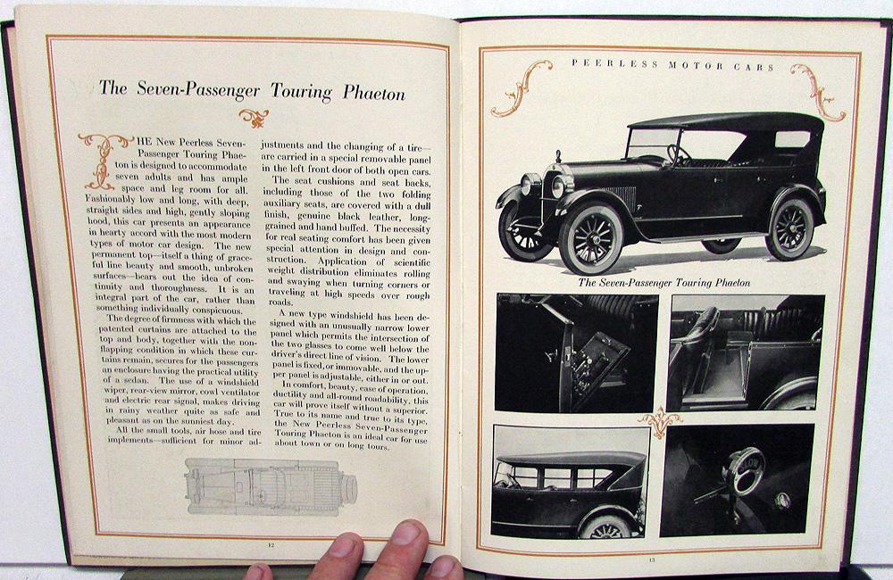 1923 Peerless Phaeton Coupe Sedan Berline Limo Opera Brougham Prestige ...