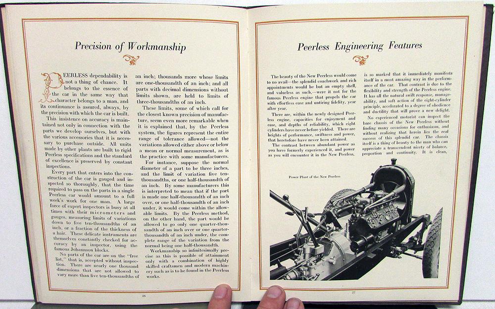 1923 Peerless Phaeton Coupe Sedan Berline Limo Opera Brougham Prestige ...