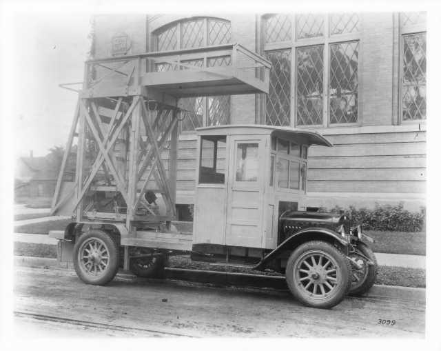 1920s GMC Power and Light Truck Press Photo 0208