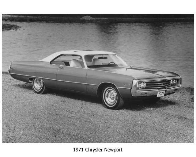 1971 Chrysler Newport Factory Press Photo 0015