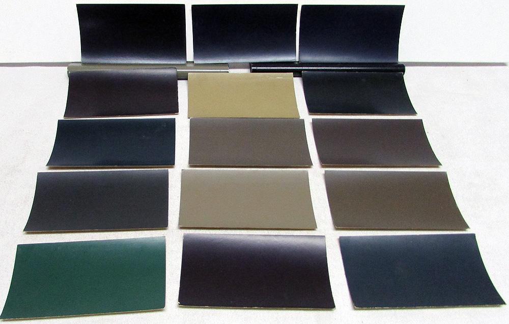 1930 Pontiac-Oakland Acme Spring Colors Paint Chip Samples W/Formulas Orig