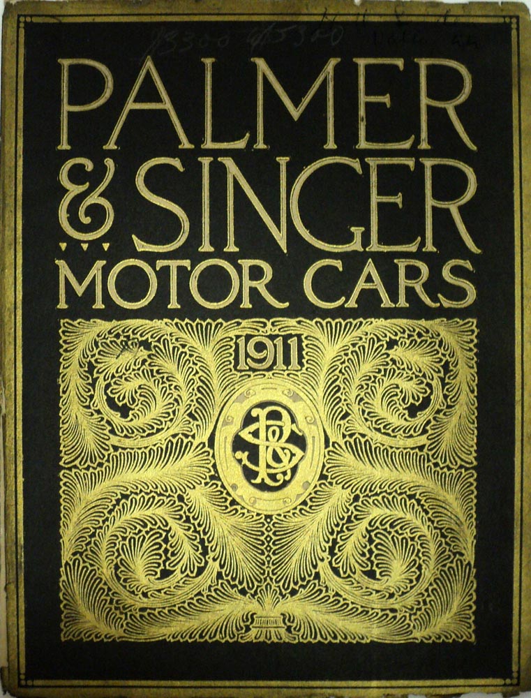 1911 Palmer Singer Motor Cars Six-Sixty Four-Fifty Six-Forty Four ...