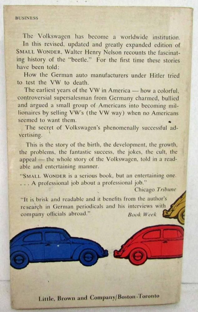 Small Wonder - The Amazing Story of the Volkswagen VW - Completely ...