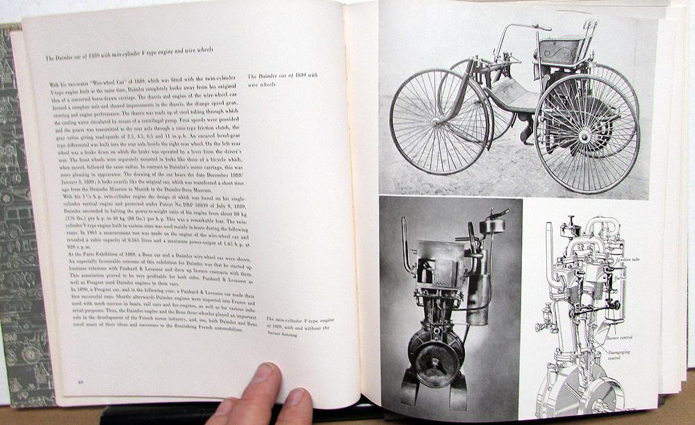 1885-1961 Mercedes-Benz Motor Vehicles & Engines Unimog Truck 300 SL & More