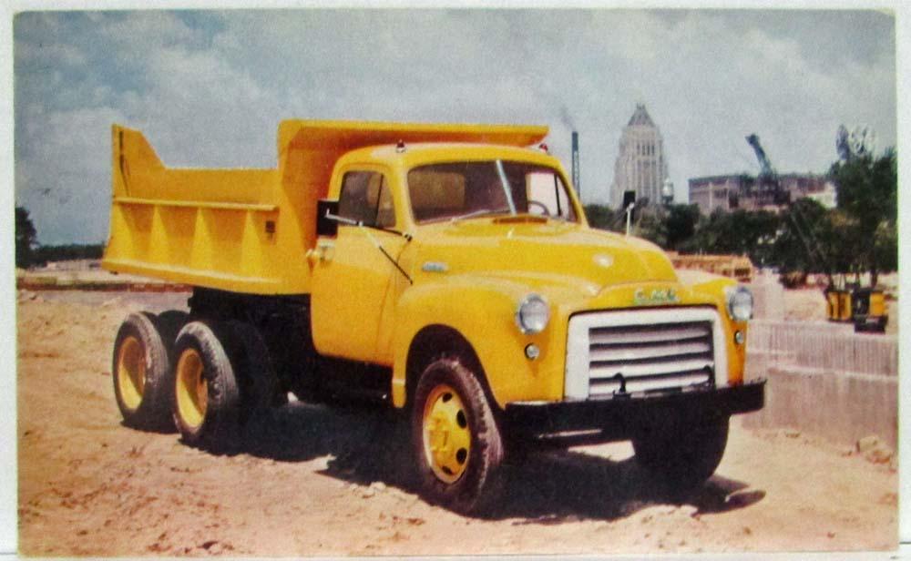 1953 GMC Platform Conventional Medium Duty Tractor Heavy Trucks ...