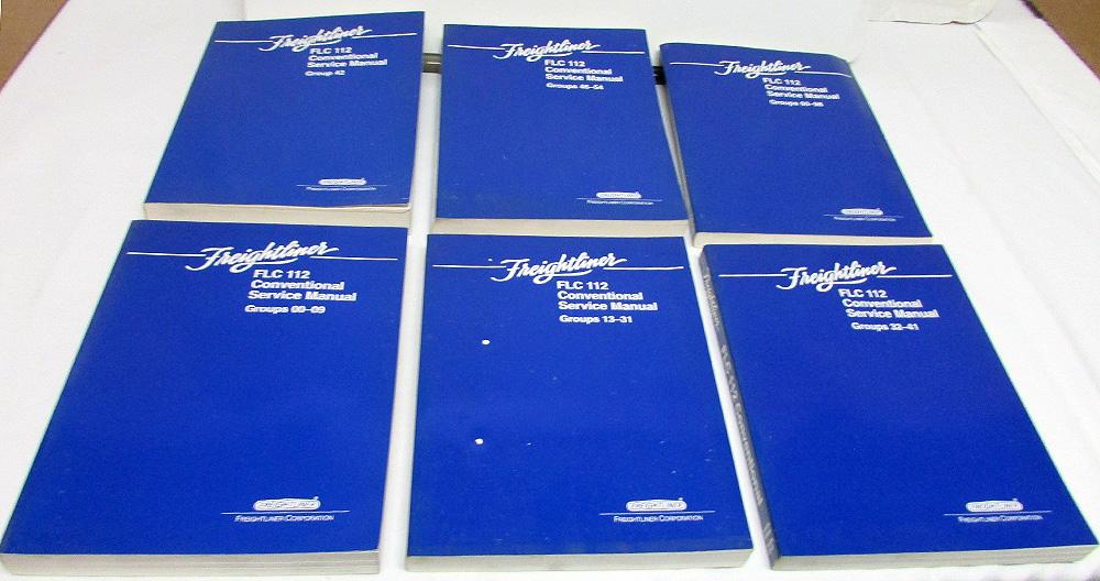 1993-1994 Freightliner Truck Dealer FLC 112 Conventional Service Shop ...