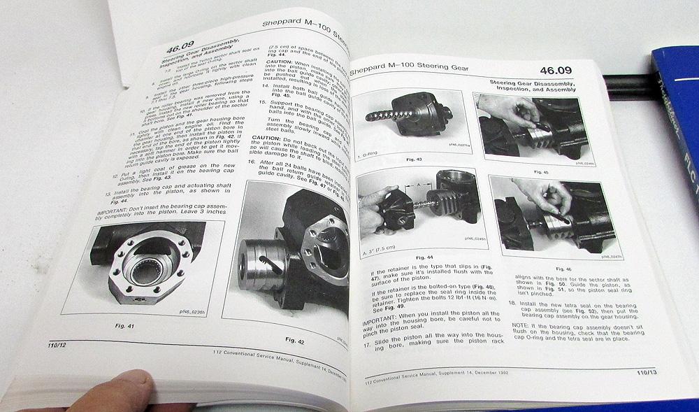 1993-1994 Freightliner Truck Dealer FLC 112 Conventional Service Shop ...