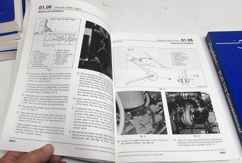 1993-1994 Freightliner Truck Dealer FLC 112 Conventional Service Shop ...