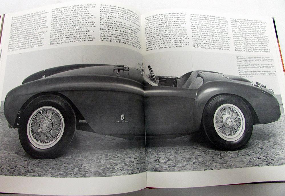1946 to 1984 Ferrari 40 Years Ans Reference Book French Italian Eng Text