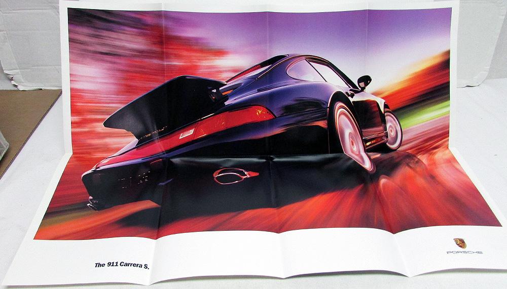 1998 Porsche 911 Carrera & Boxster Models Dealer Sales Brochure Folder ...