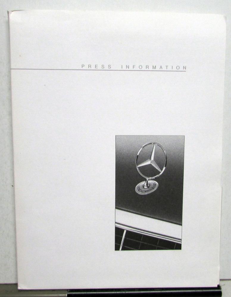 1993 Mercedes-Benz Press Kit