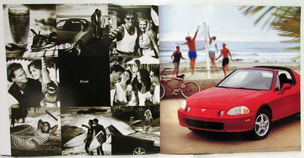 1995 Honda del Sol Prestige Sales Brochure