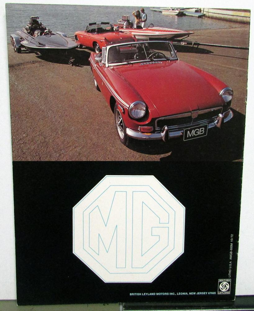1973 MG MGB Sales Brochure