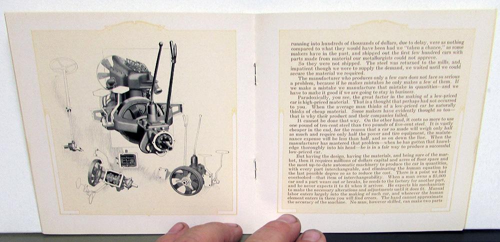 1914 1915 Maxwell Model 25 Motor Car Sales Brochure Pre 1916 Brass Era ...
