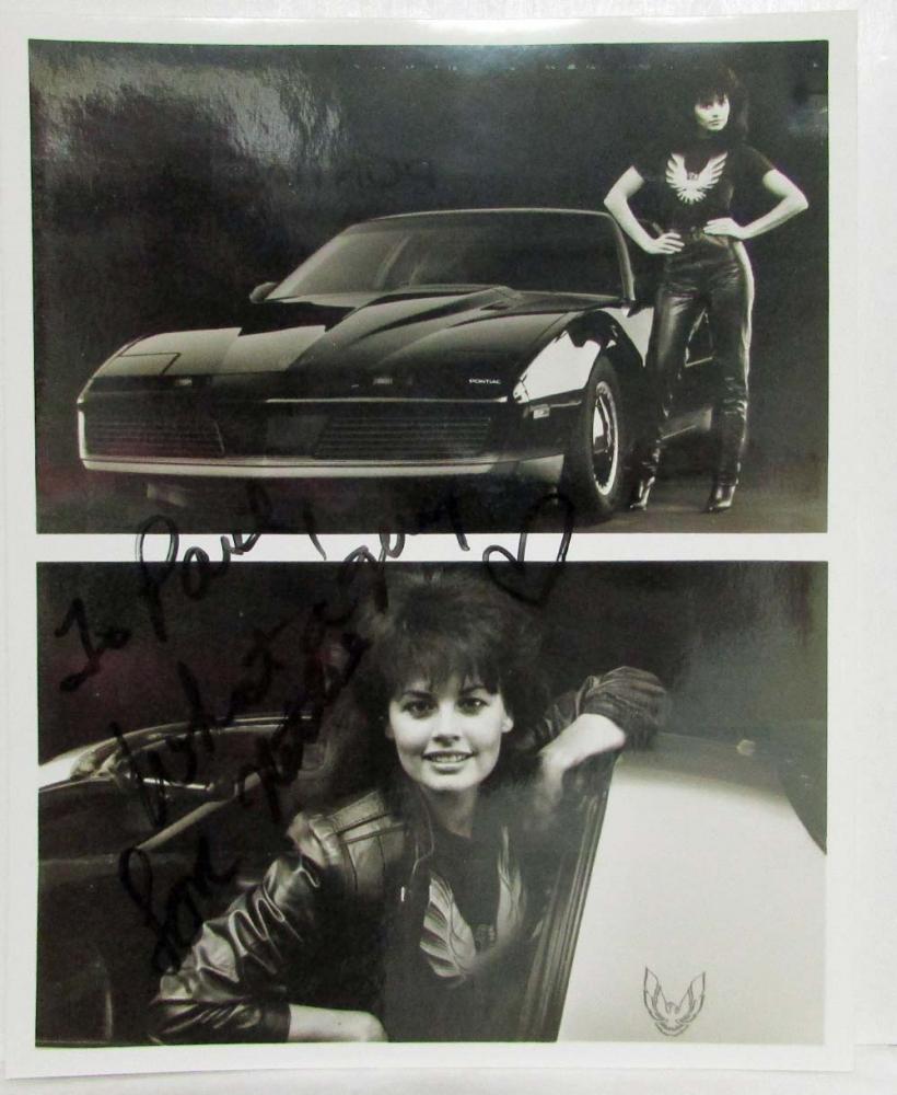 1983 Pontiac Auto Show The Drivers Car Press Kit w/ Firebird Girl ...