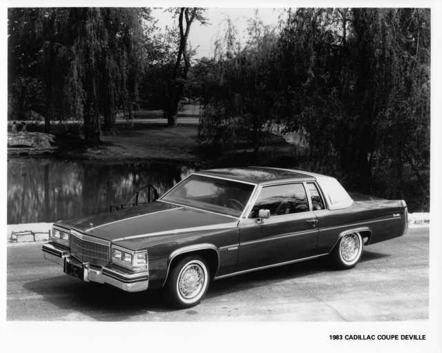 1983 Cadillac Coupe DeVille Press Photo 0138
