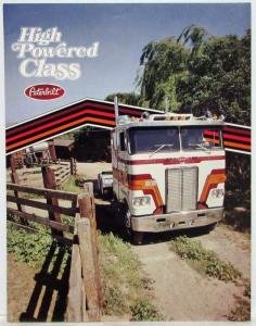 1977 Peterbilt 352H COE High Powered Class Sales Folder
