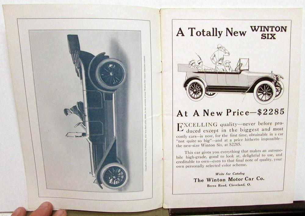 1915 The Auto Era Winton Motor Car Co Monthly Promotional Magazine ...