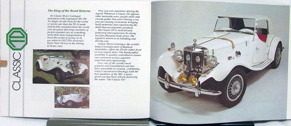 1984 1985 Gazelle Speedster C & TD by CMC With Extras Sales Brochure Orig