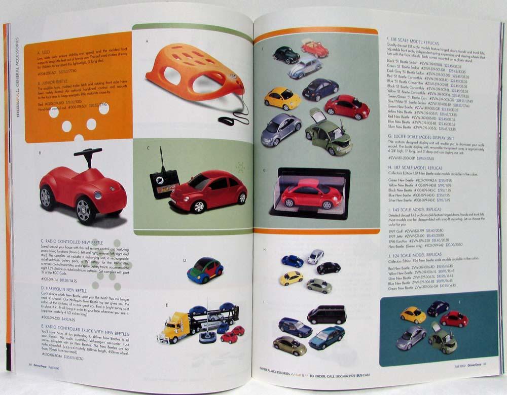2000 Volkswagen VW DriverGear and Driver Publication in One - Fall