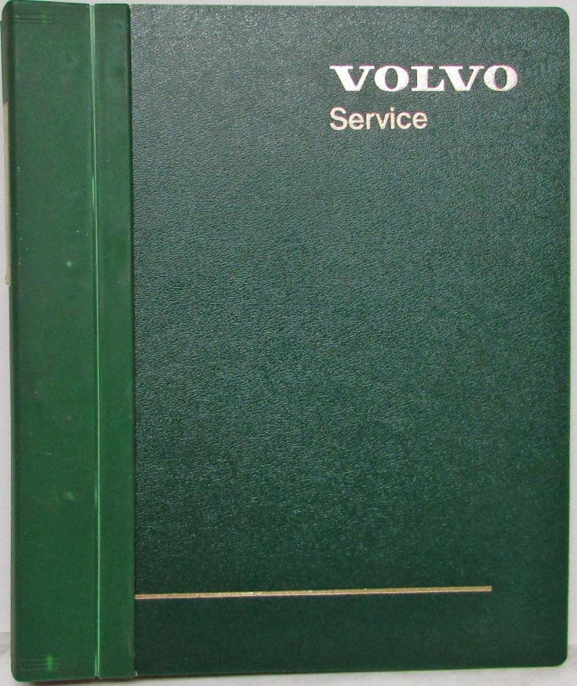 1975-1993 Volvo 200 Service Shop Repair Manuals - 5 6 7