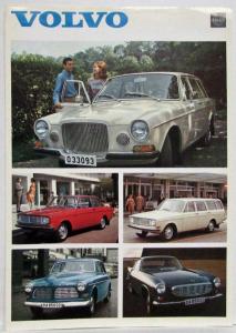 1969 Volvo Spec Sheet - 164 142 144 145 Estate 121 122S 1800S