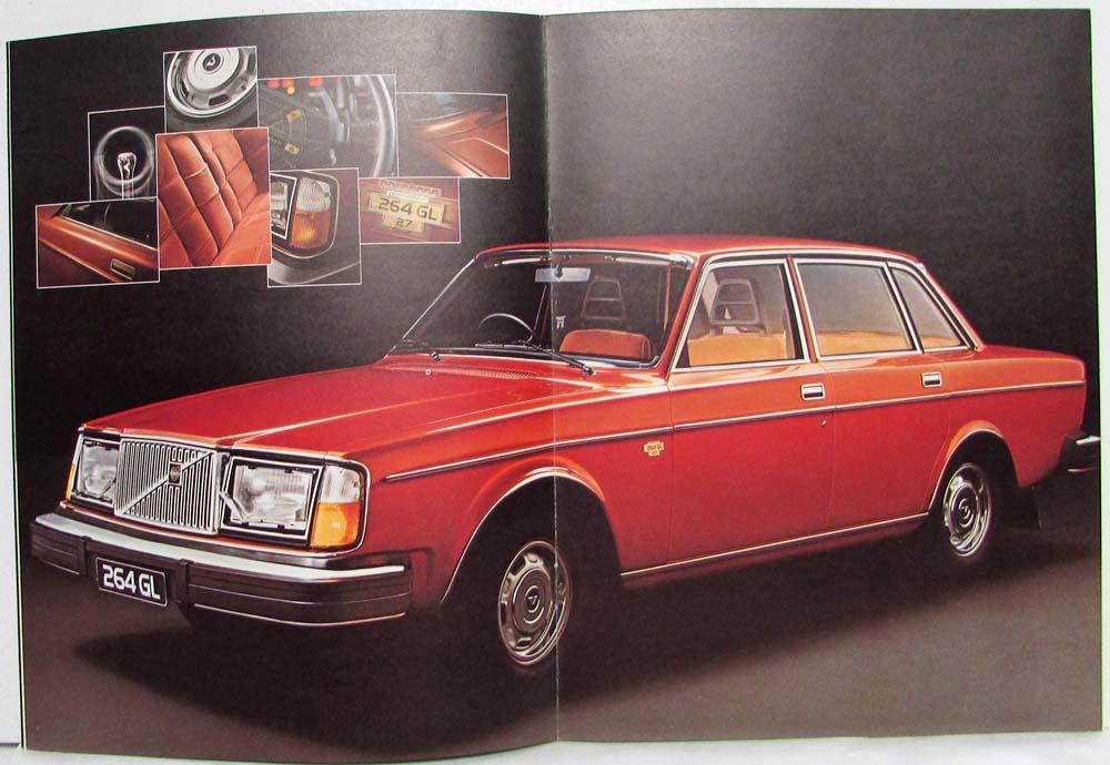 1975 Volvo 264 Sales Brochure with Variations Spec Sheet - Australian ...