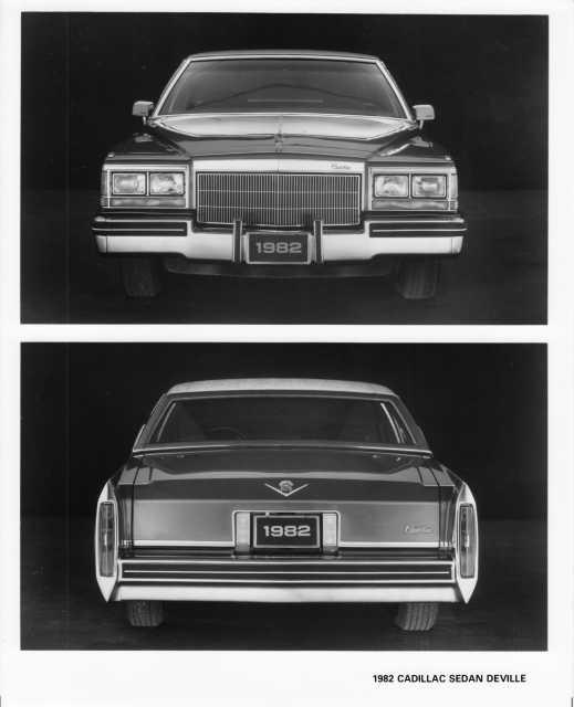 1982 Cadillac Sedan DeVille Press Photo 0187