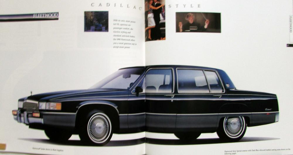 1990 Cadillac Allante Deville Eldorado Seville Brougham Fleetwood Sales ...