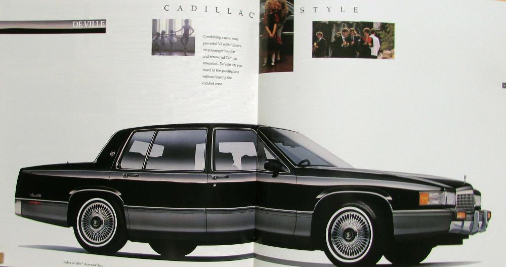 1990 Cadillac Allante Deville Eldorado Seville Brougham Fleetwood Sales ...